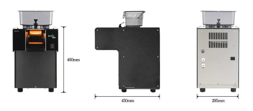 Snowvan Bingsu Machine - Snowflakes Ice Machine for Snowy Desserts ...